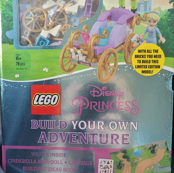 Lego | Toys | Lego Disney Princess Build Your Own Adventure Book And ...